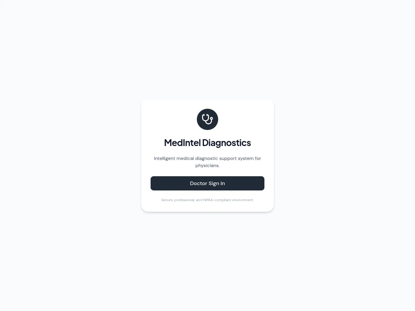 MedIntel Diagnostics