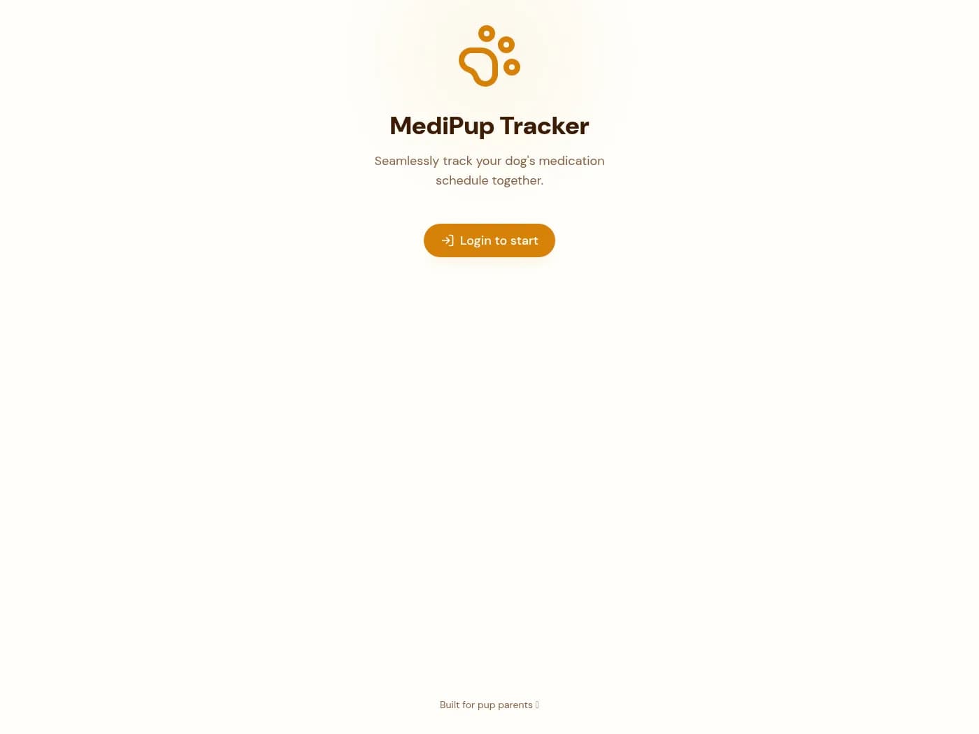 MediPup Tracker