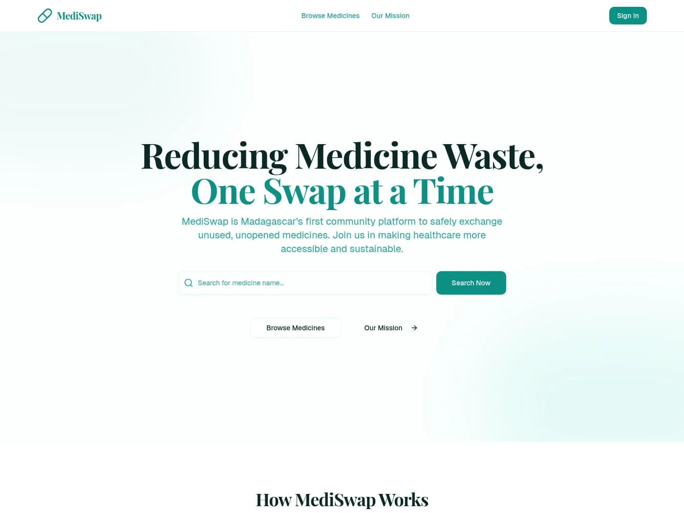 MediSwap Community