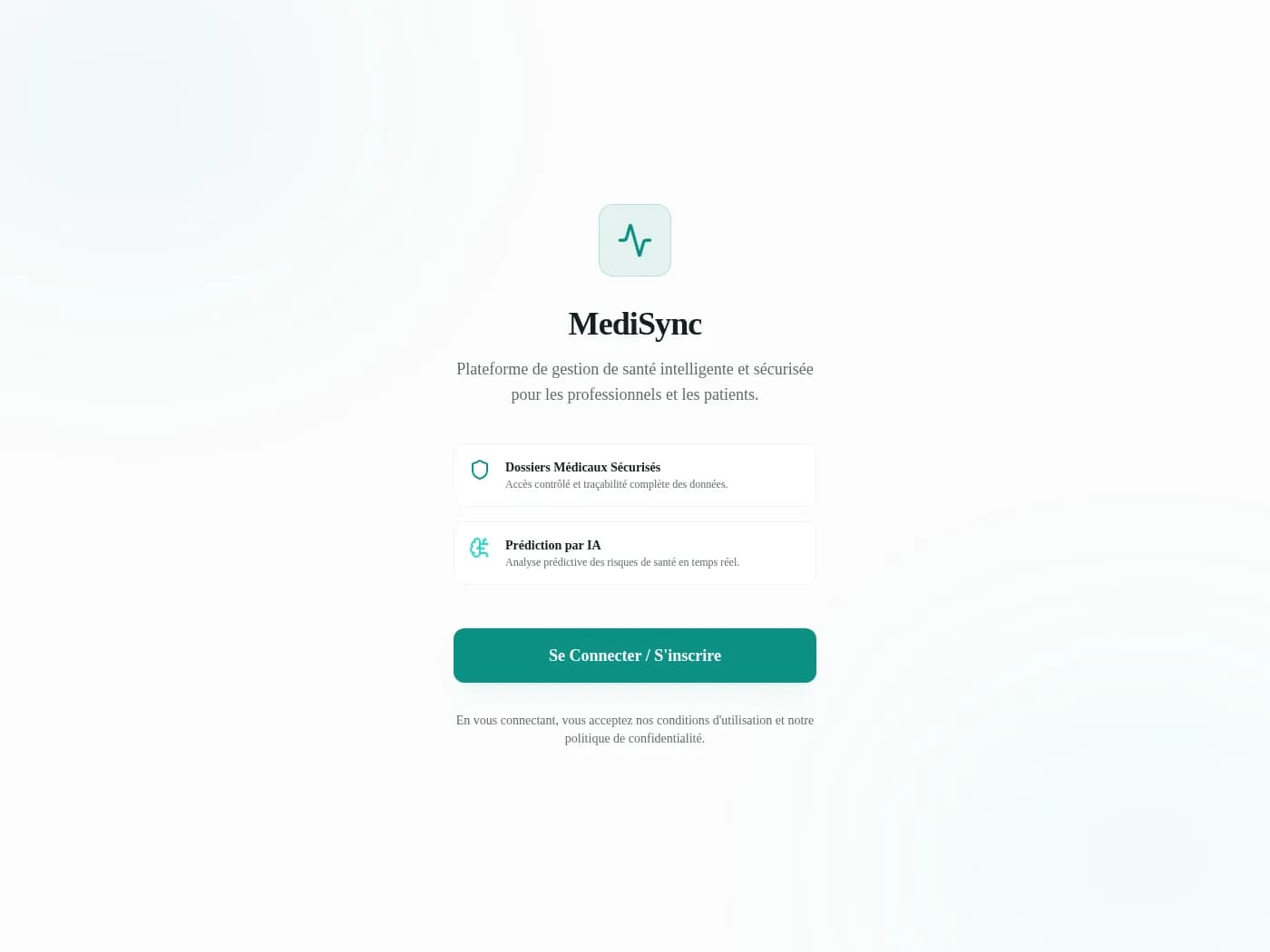 MediSync Health Platform