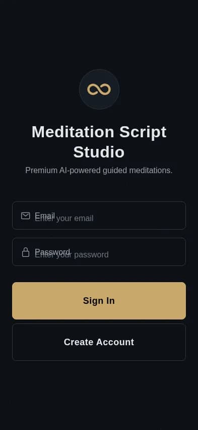Meditation Script Studio
