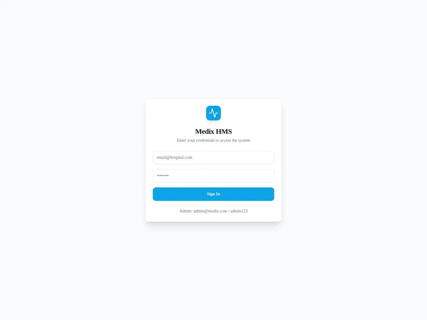 Medix HMS Platform