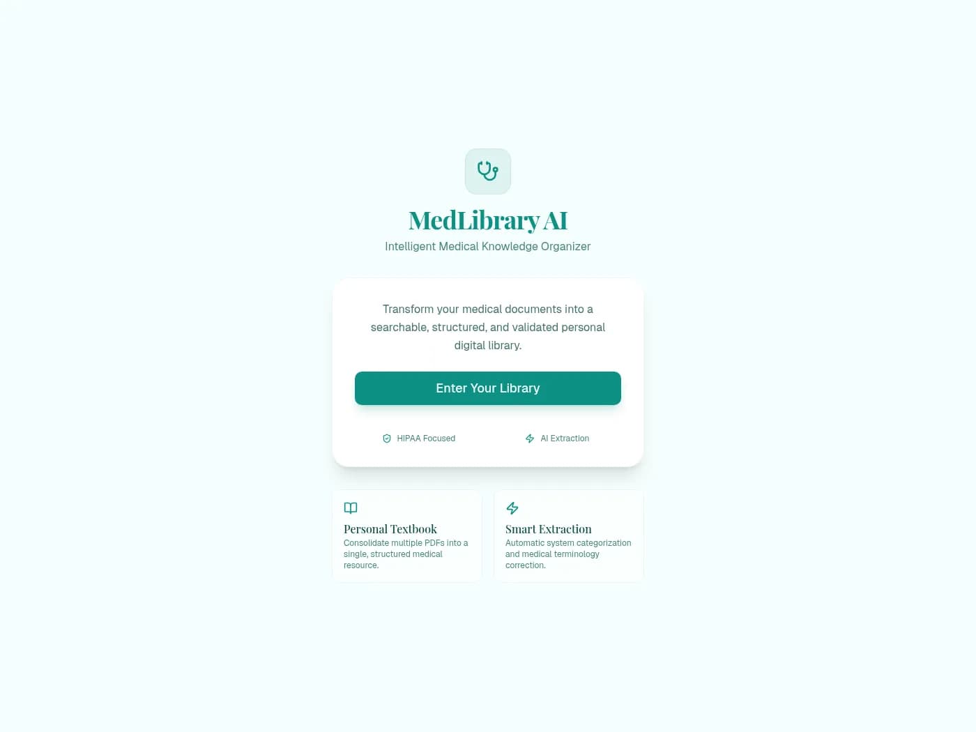 MedLibrary AI