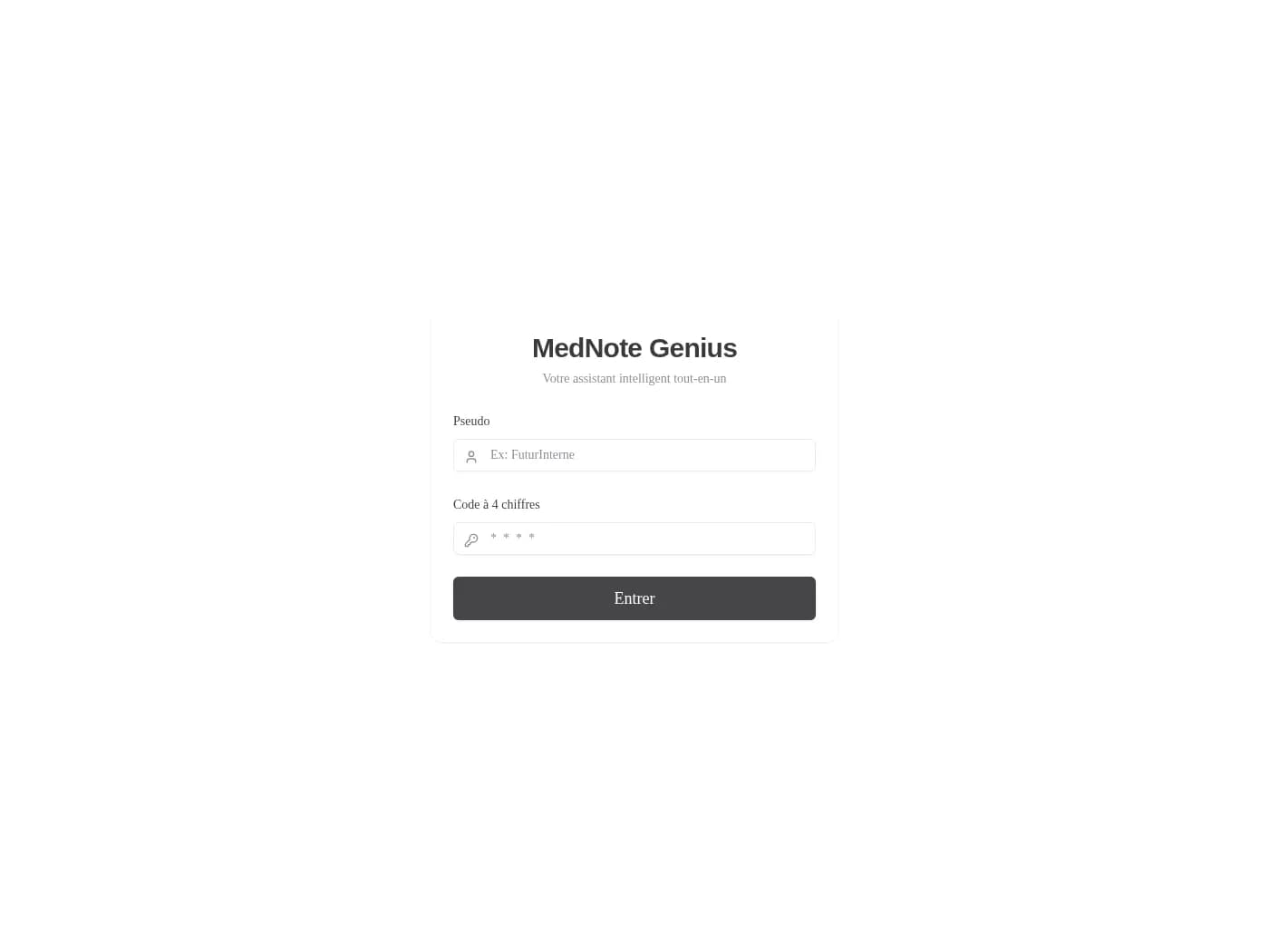 MedNote Genius