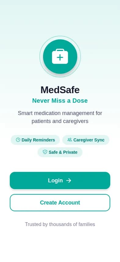 MedSafe Medication App