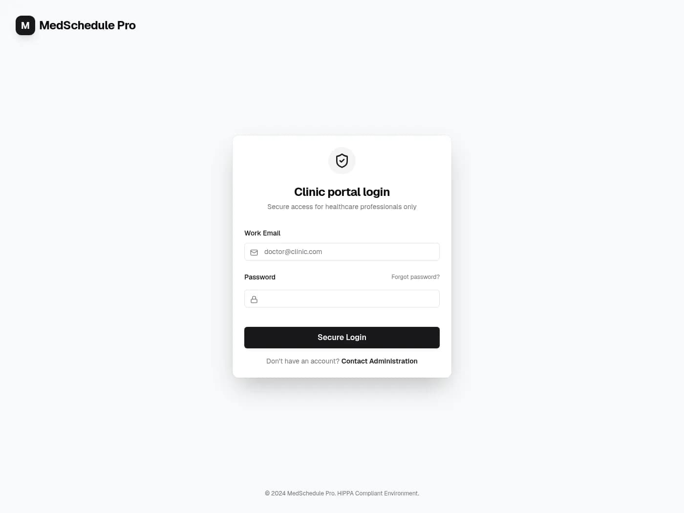 MedSchedule Pro