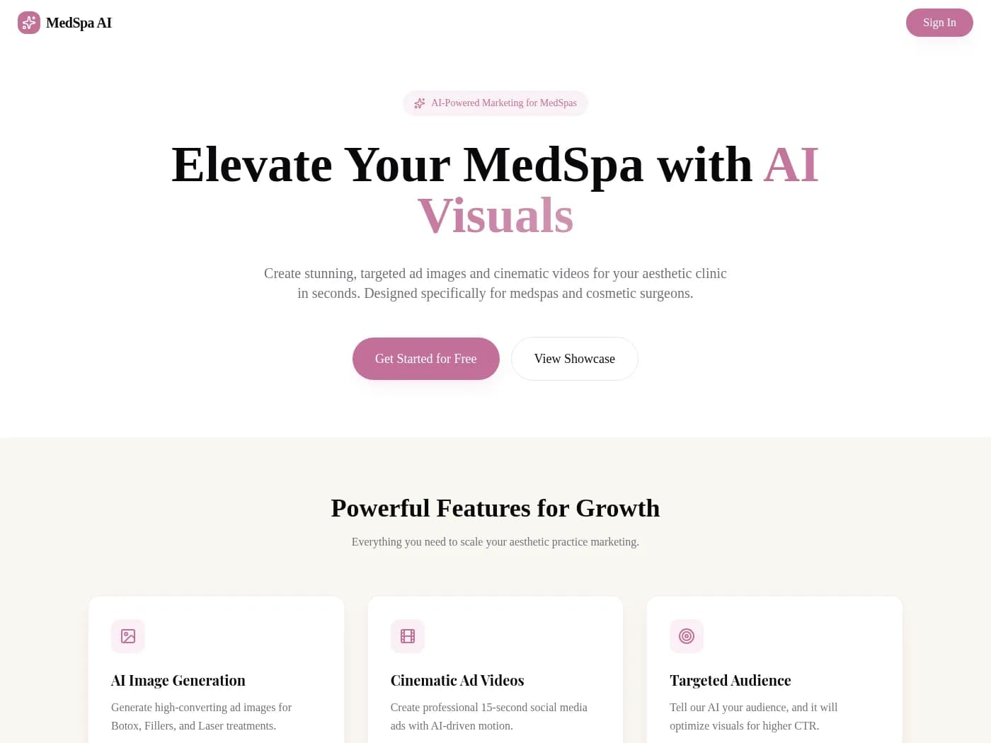 MedSpa AI Ad Agent