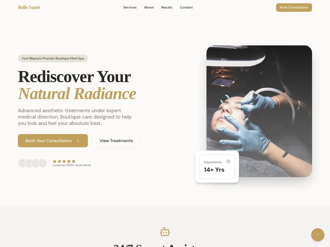 Belle Santé Conversion Site
