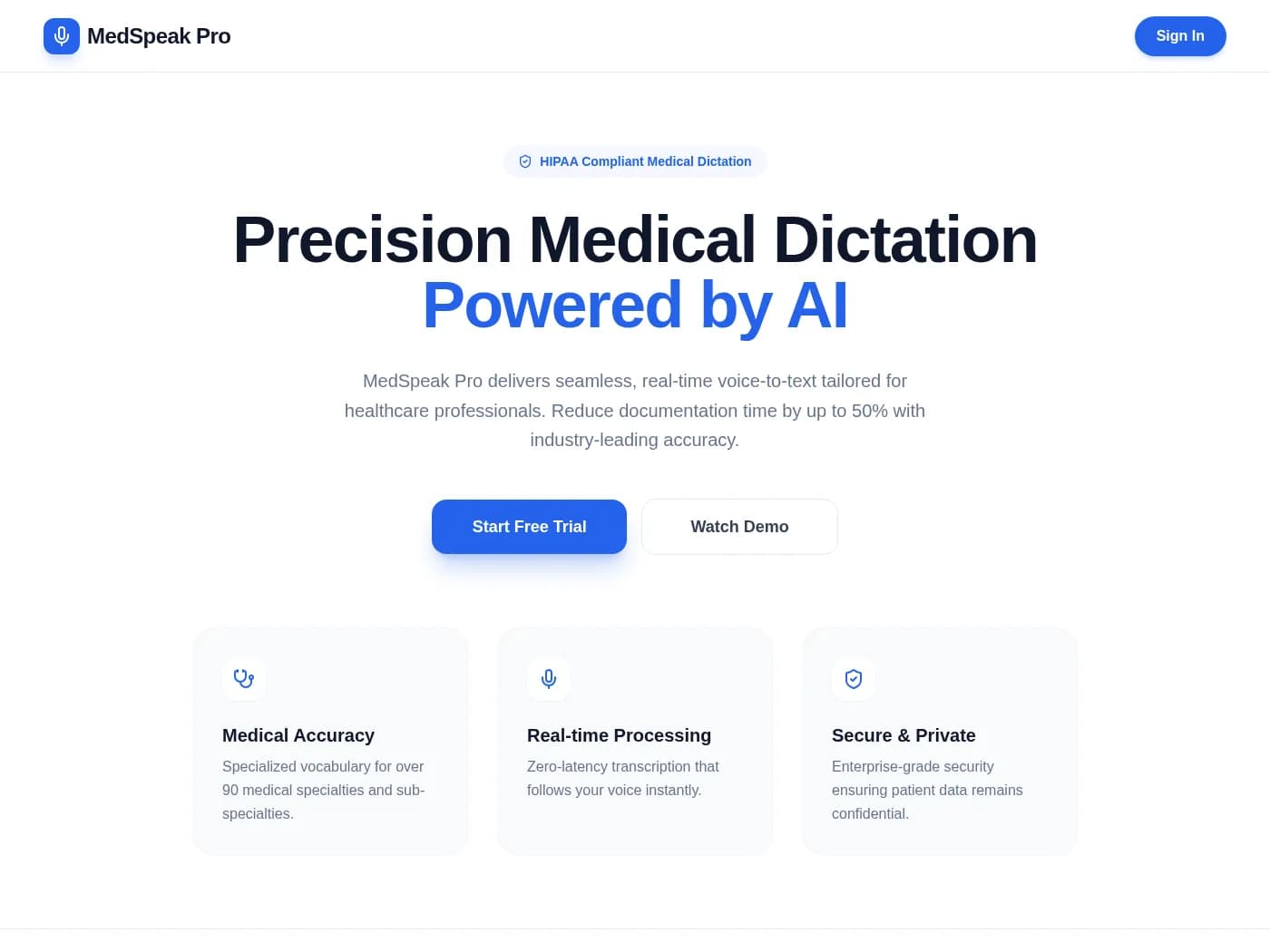 MedSpeak Pro