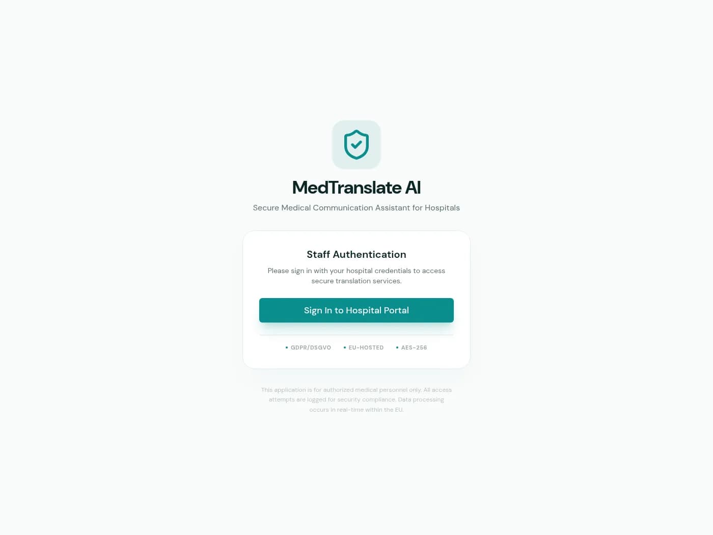 MedTranslate AI Assistant