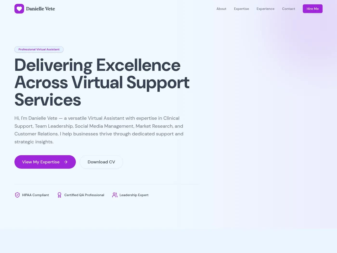 MedVA Portfolio Hub