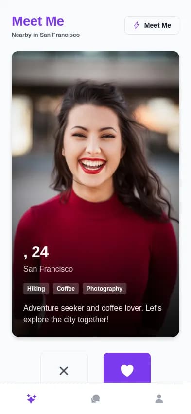 Meet Me Dating App