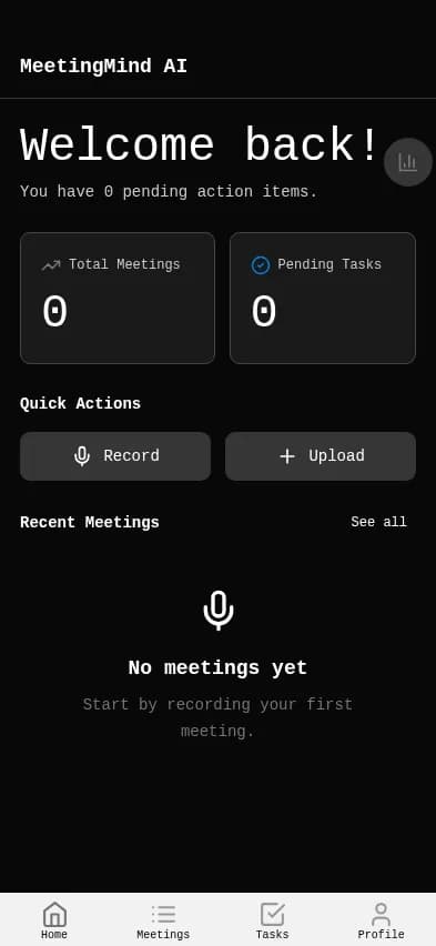 MeetingMind AI Mobile