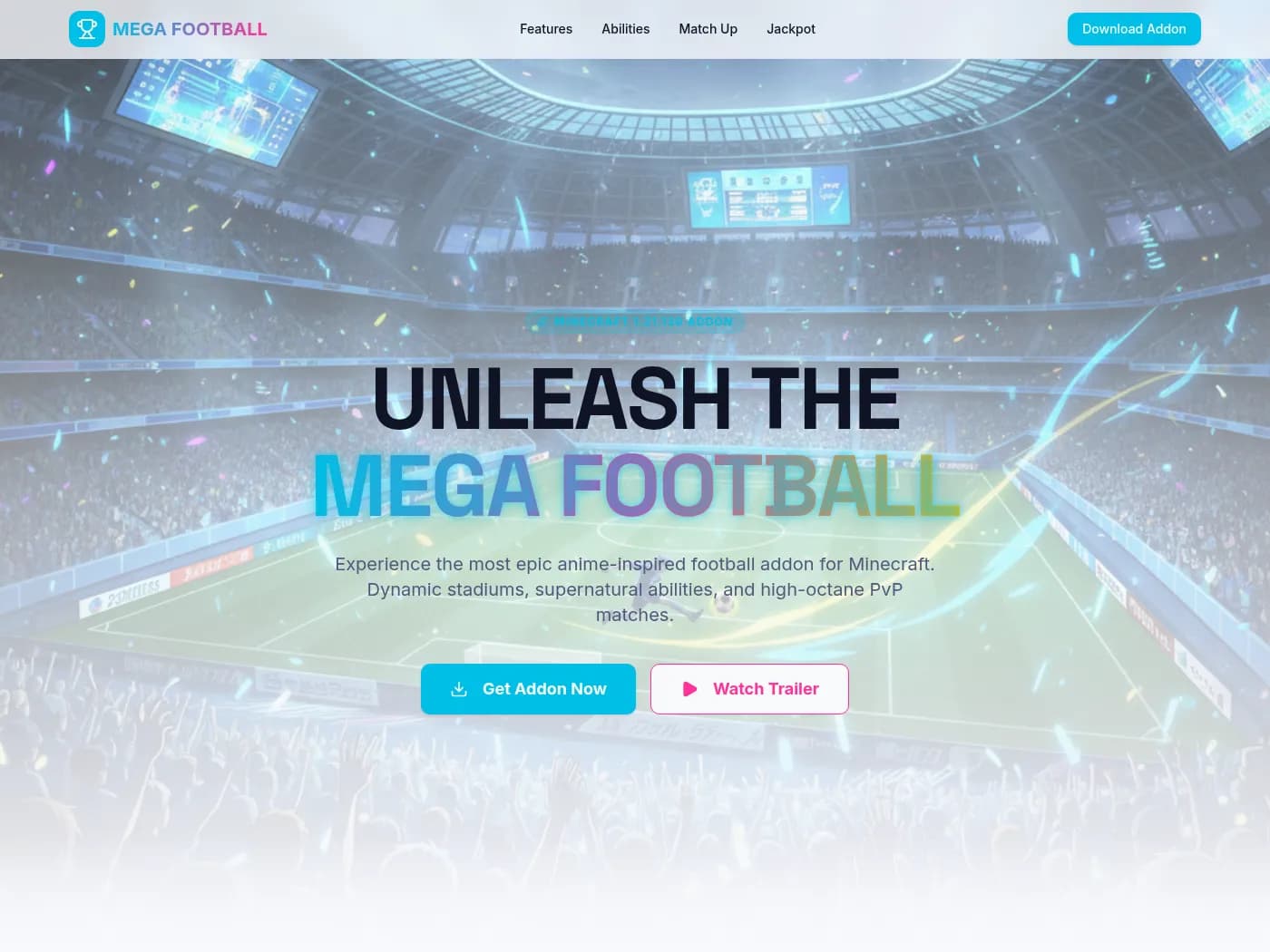 Mega Football Anime Addon