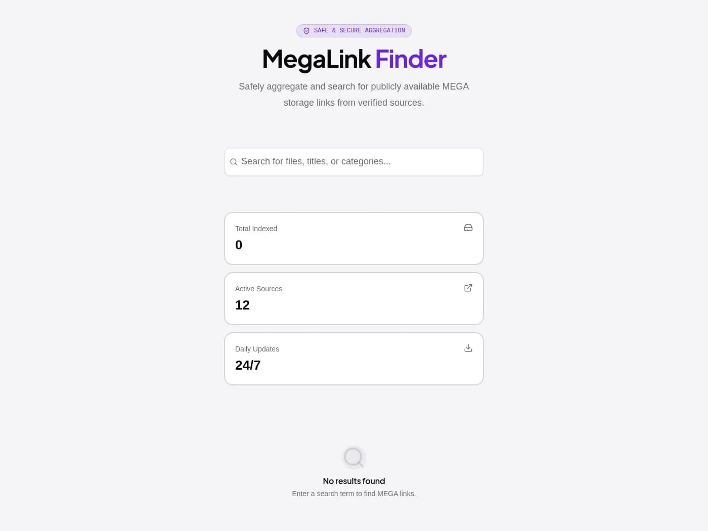 MegaLink Finder