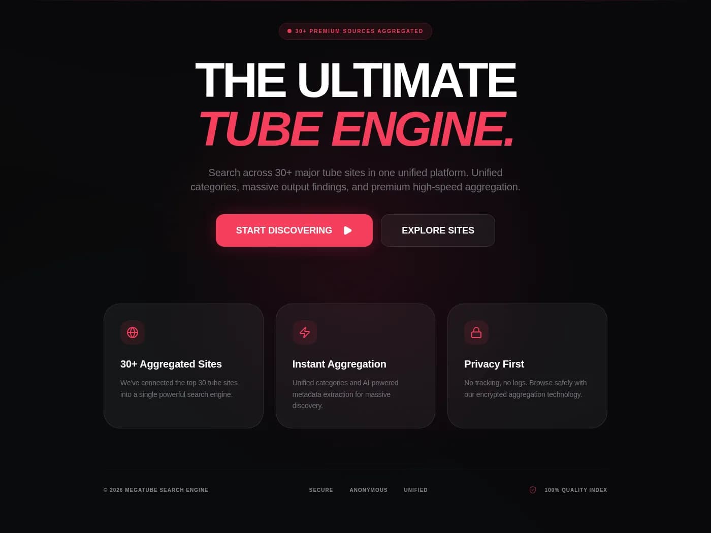 MegaTube Search Engine
