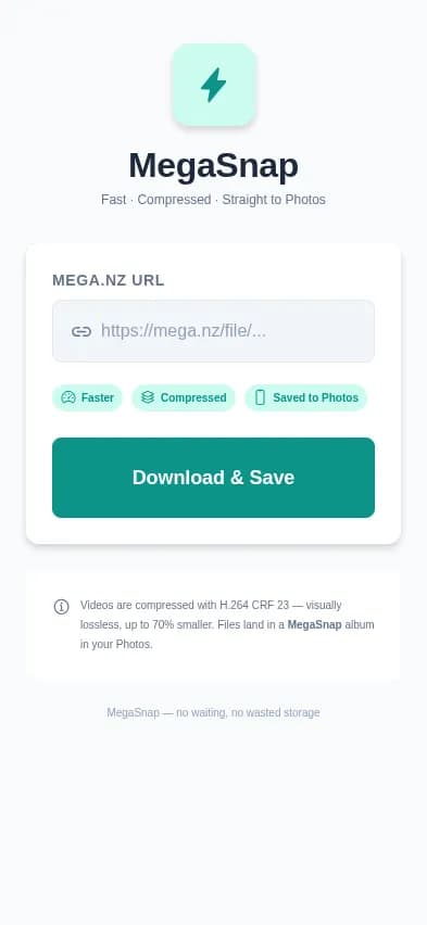 MegaSnap Downloader