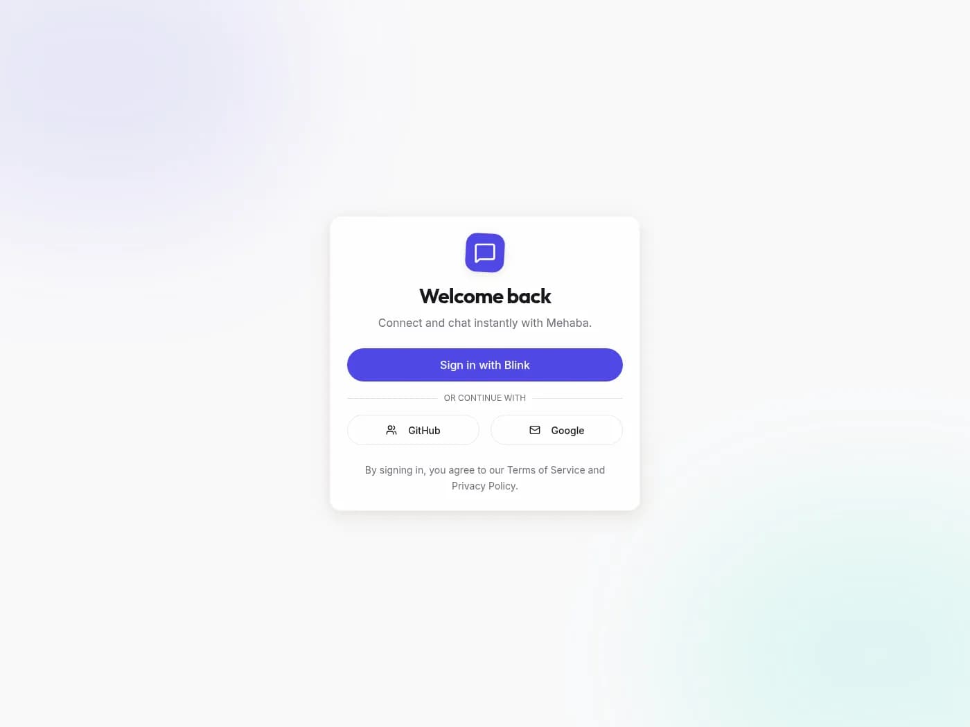 Mehaba Chat Portal