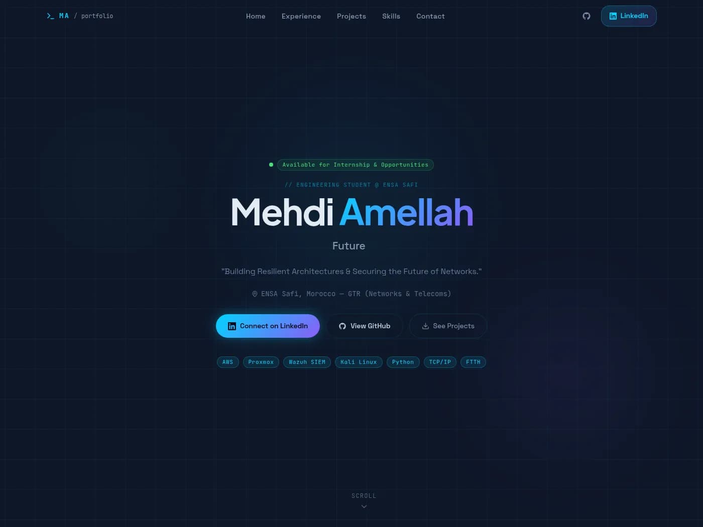 Mehdi Amellah Portfolio