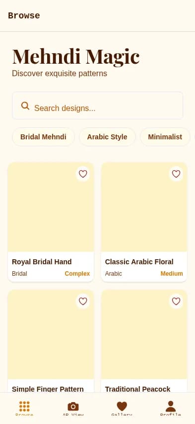 Mehndi Magic AR