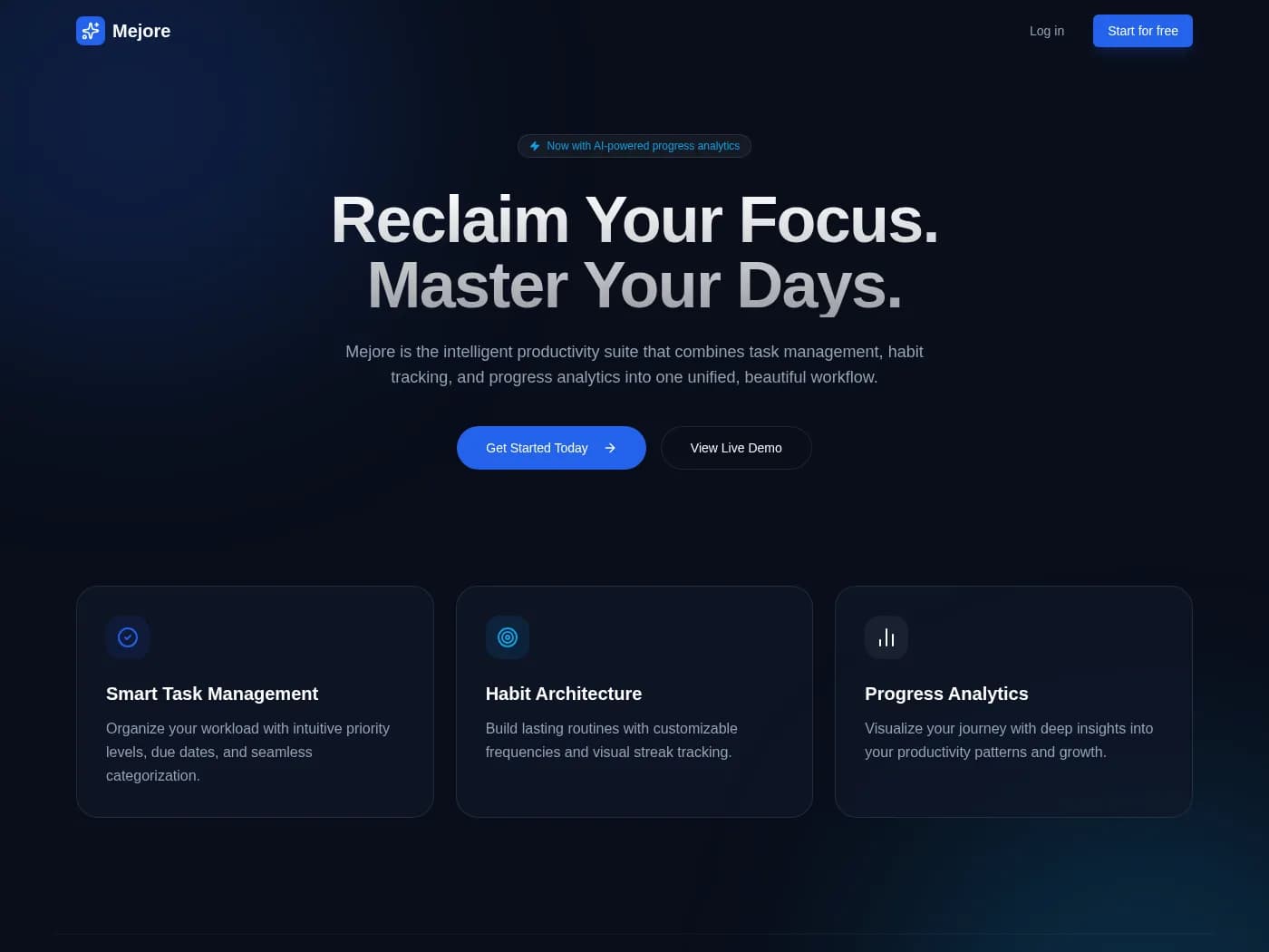 Mejore Productivity Suite