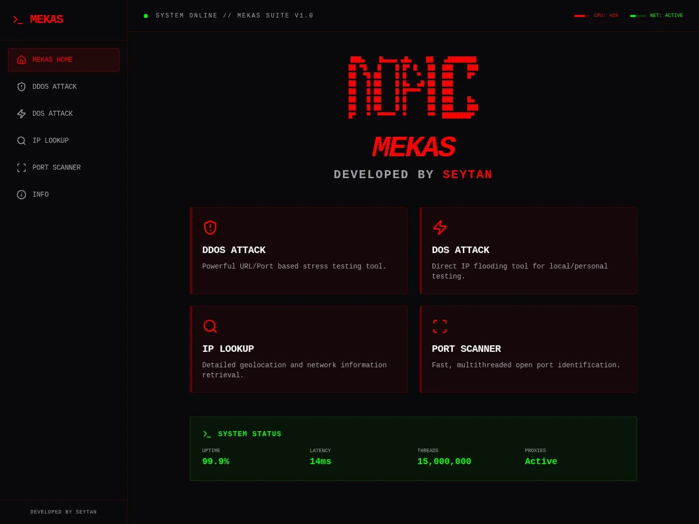MEKAS Attack Suite