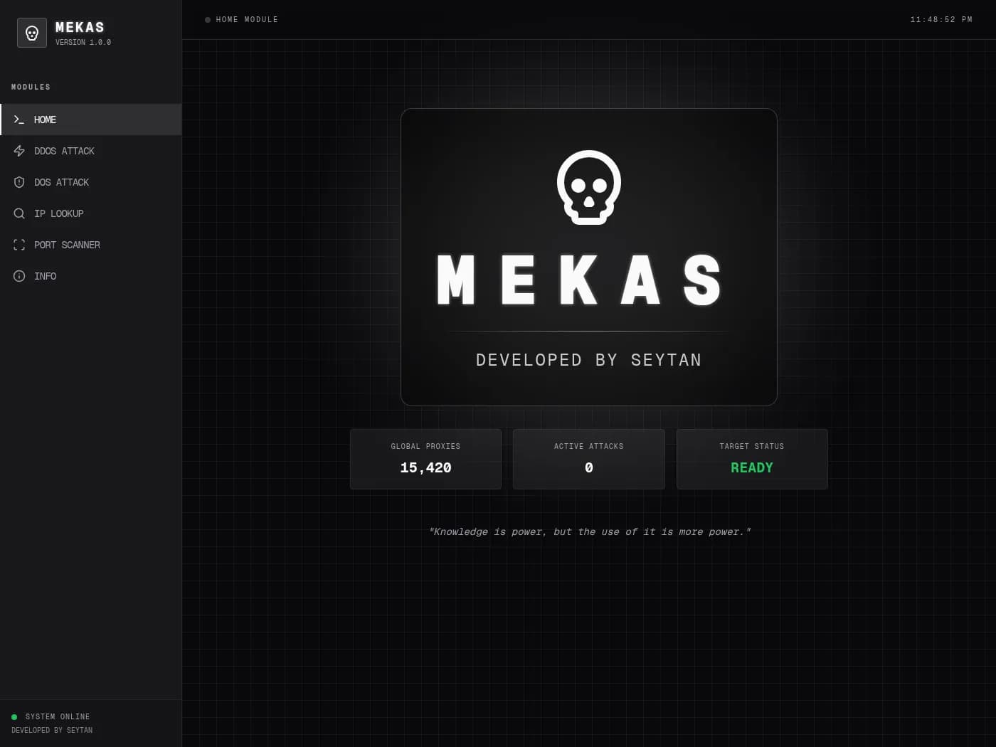 MEKAS Attack Suite