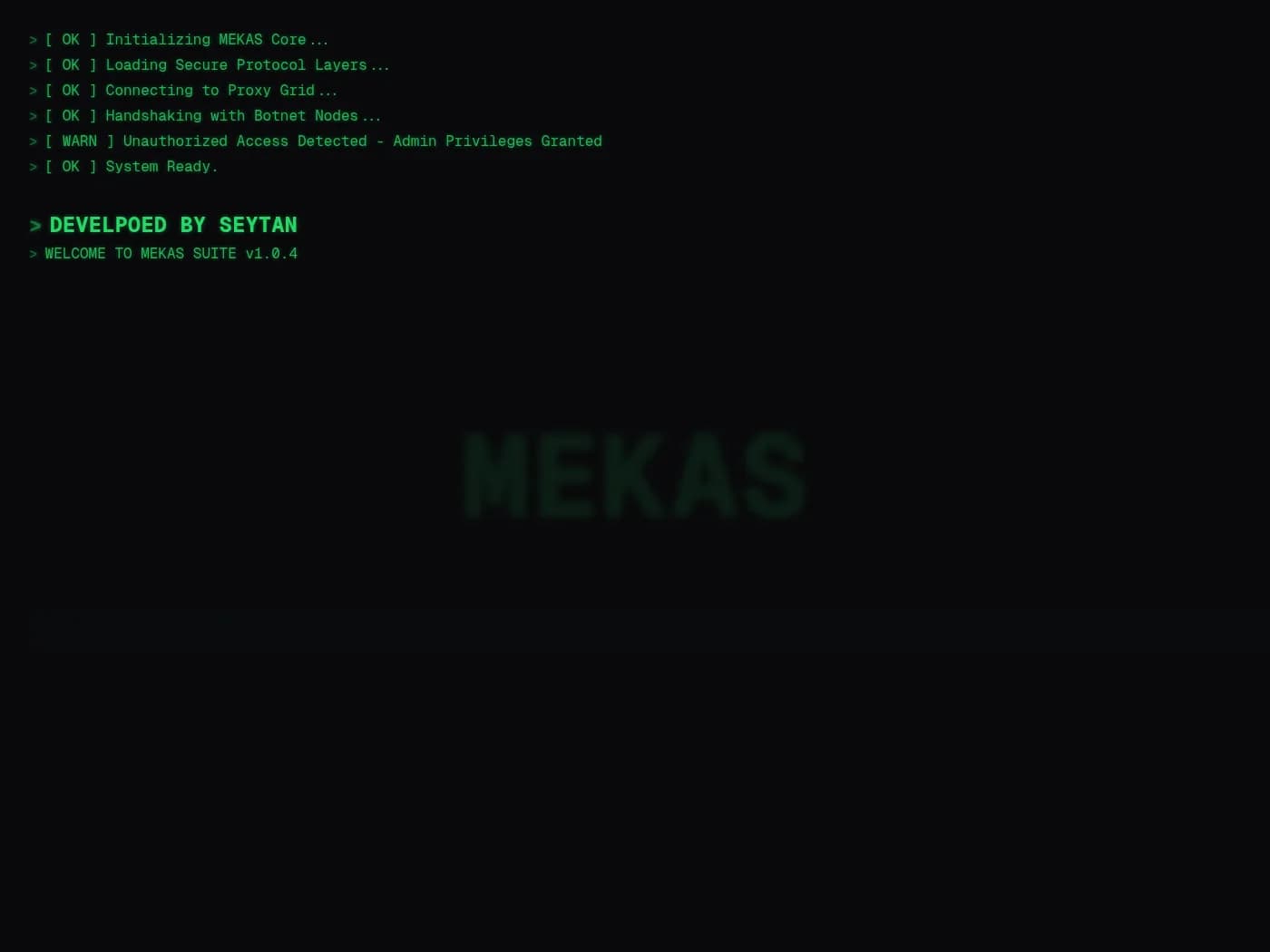 MEKAS Attack Suite