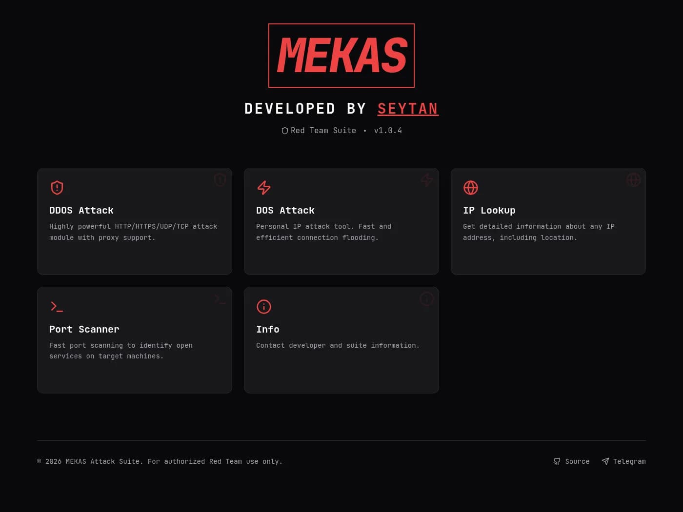 MEKAS Attack Suite