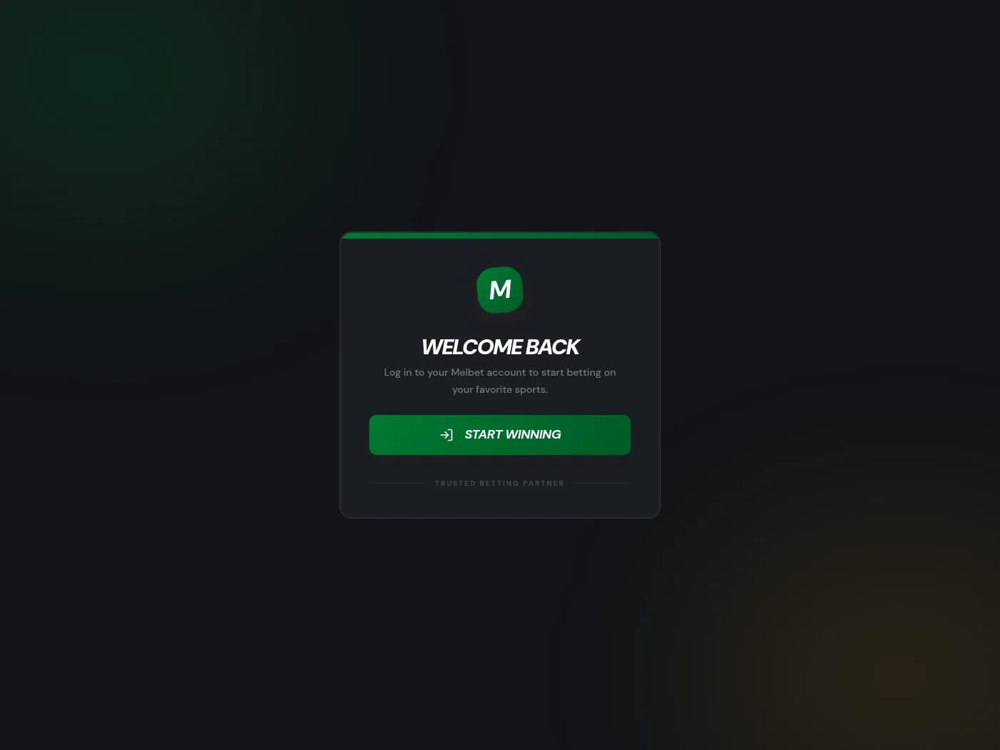Melbet Dashboard