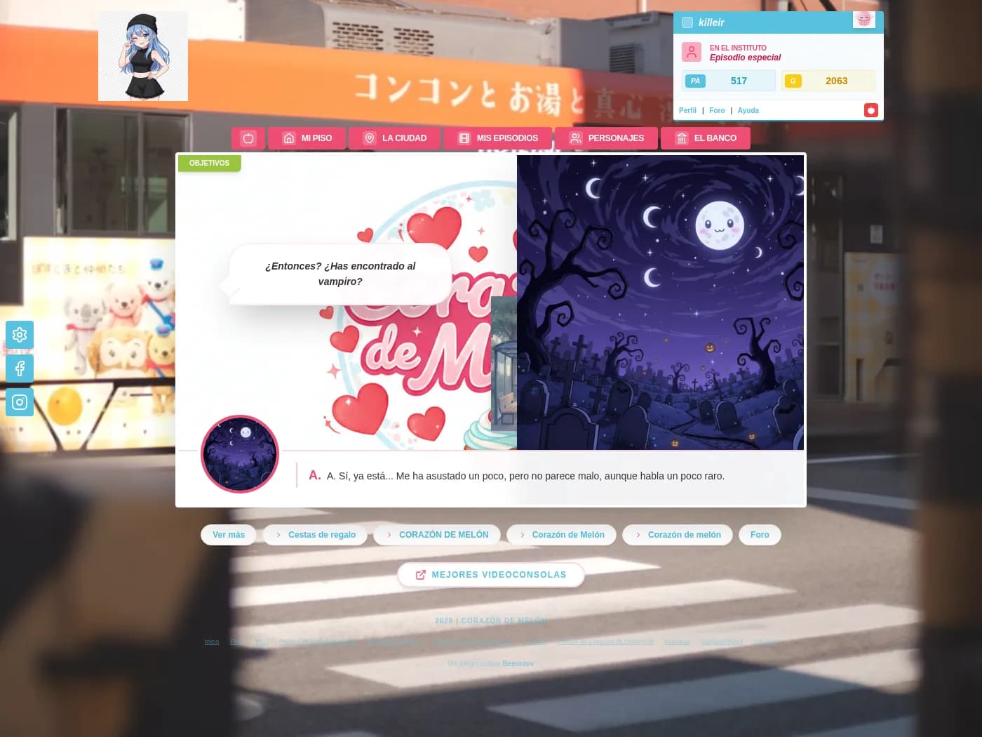 Melon Story Web Replica