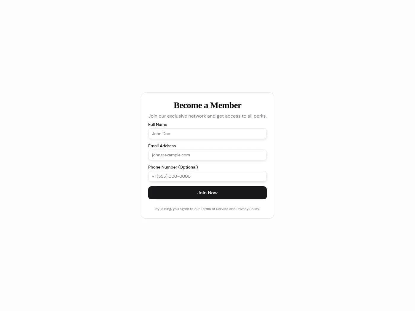 MemberDB Web App
