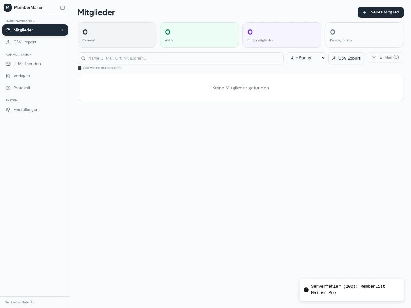 MemberList Mailer Pro