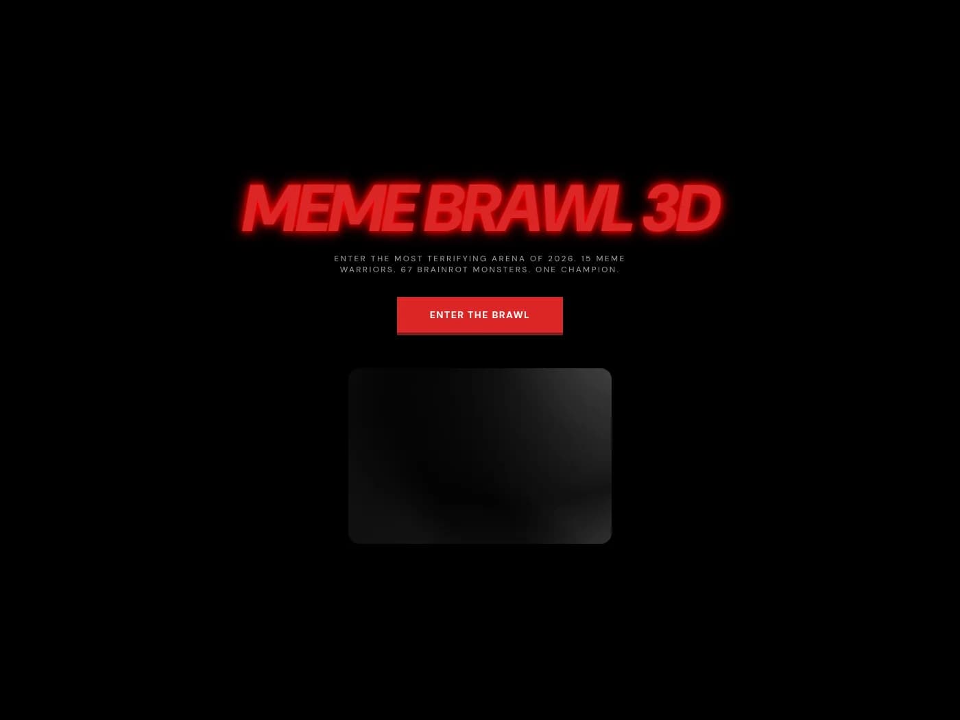 Meme Brawl 3D