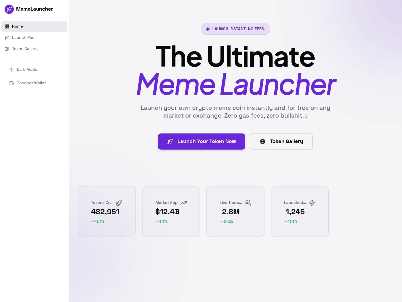 Meme Coin Launcher