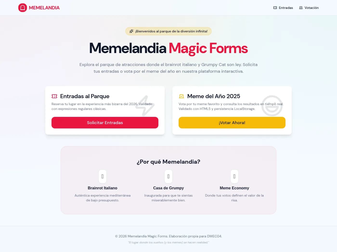 Memelandia Magic Forms