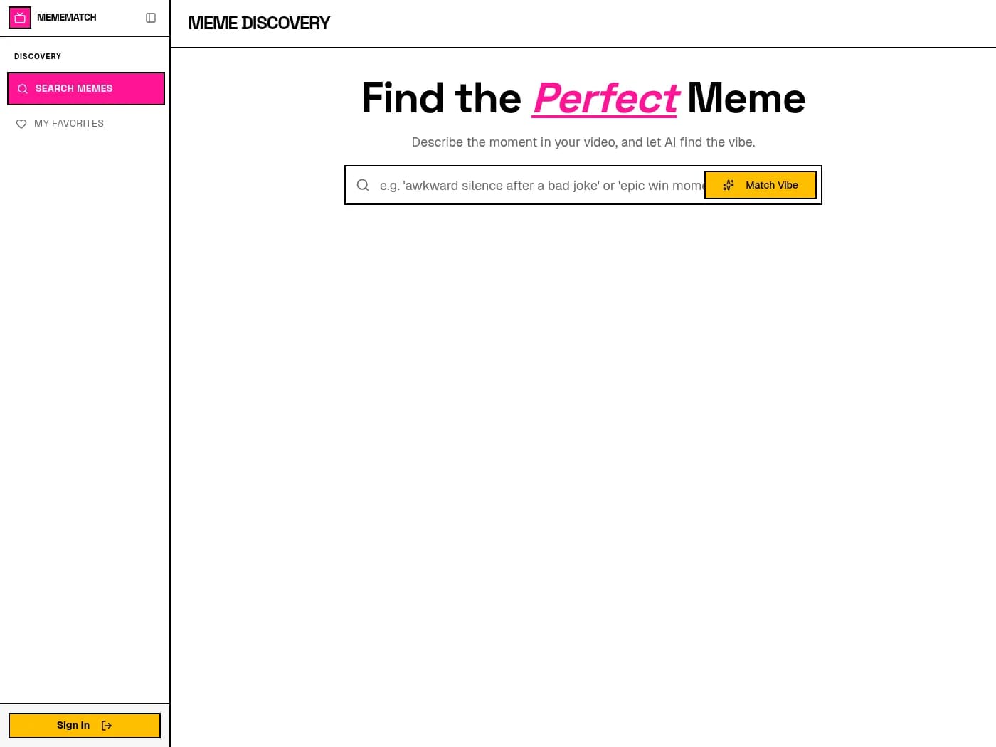 MemeMatch Studio