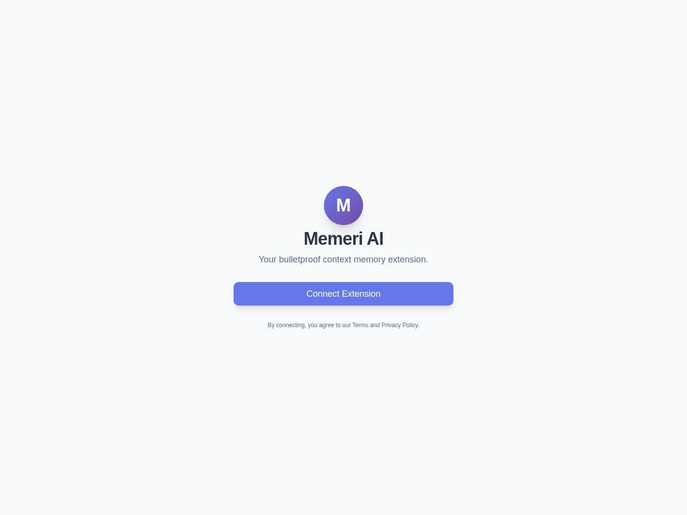 Memeri AI Memory Extension