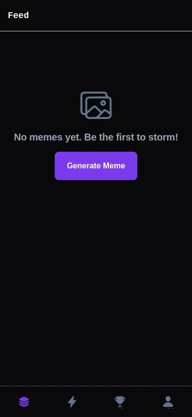 MemeStorm AI Generator