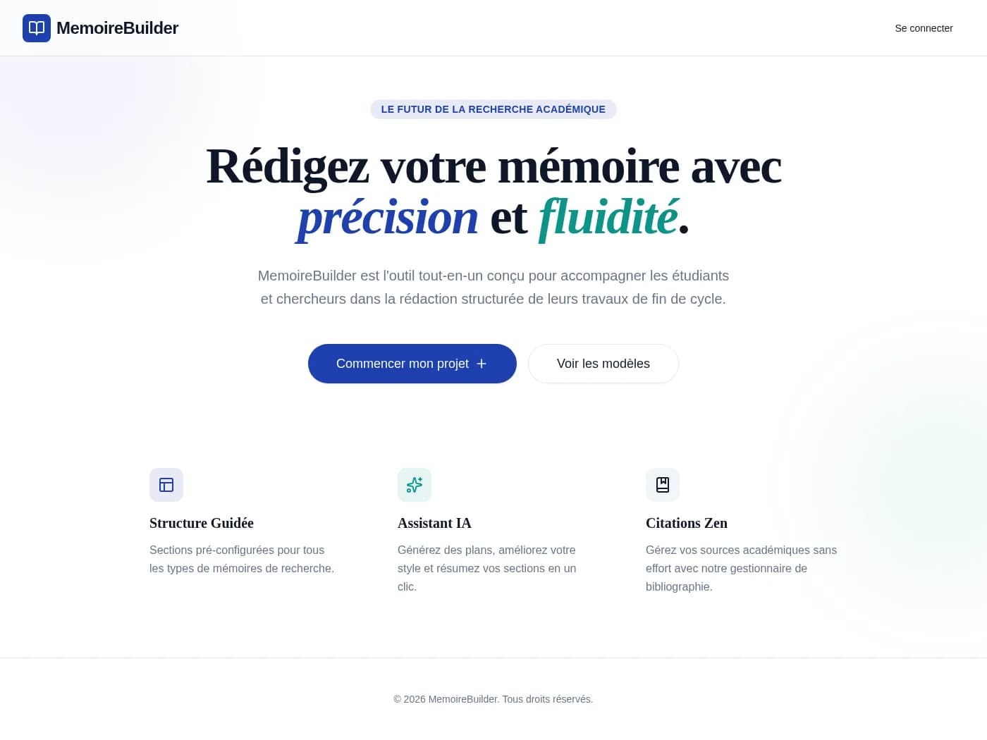 MemoireBuilder