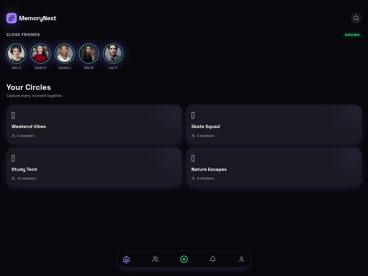 MemoryNest PWA
