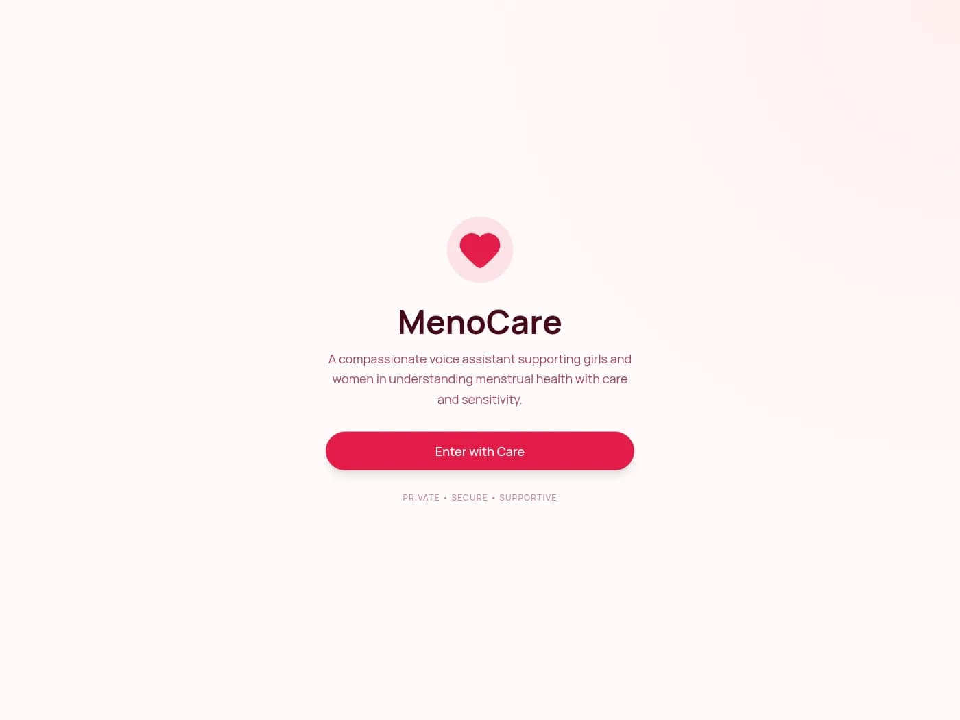 MenoCare Voice Assistant