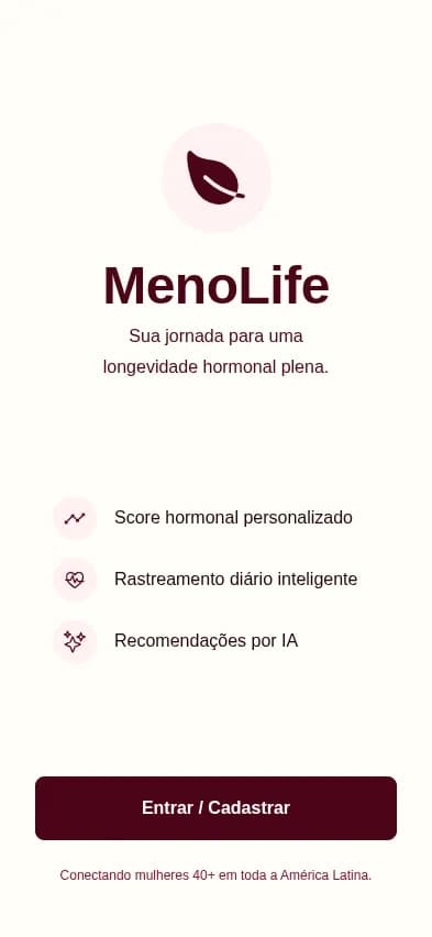 MenoLife Health App