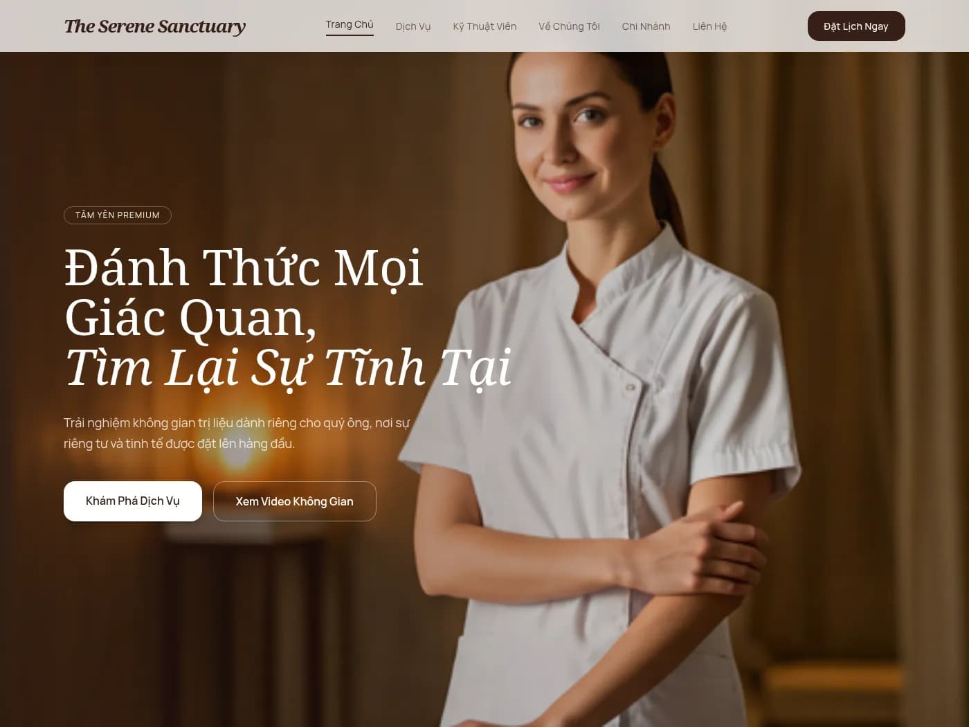 Men's Massage Website Rebuild