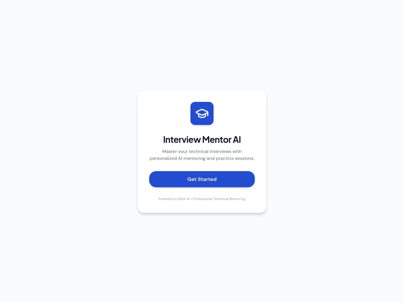 Interview Mentor AI Email