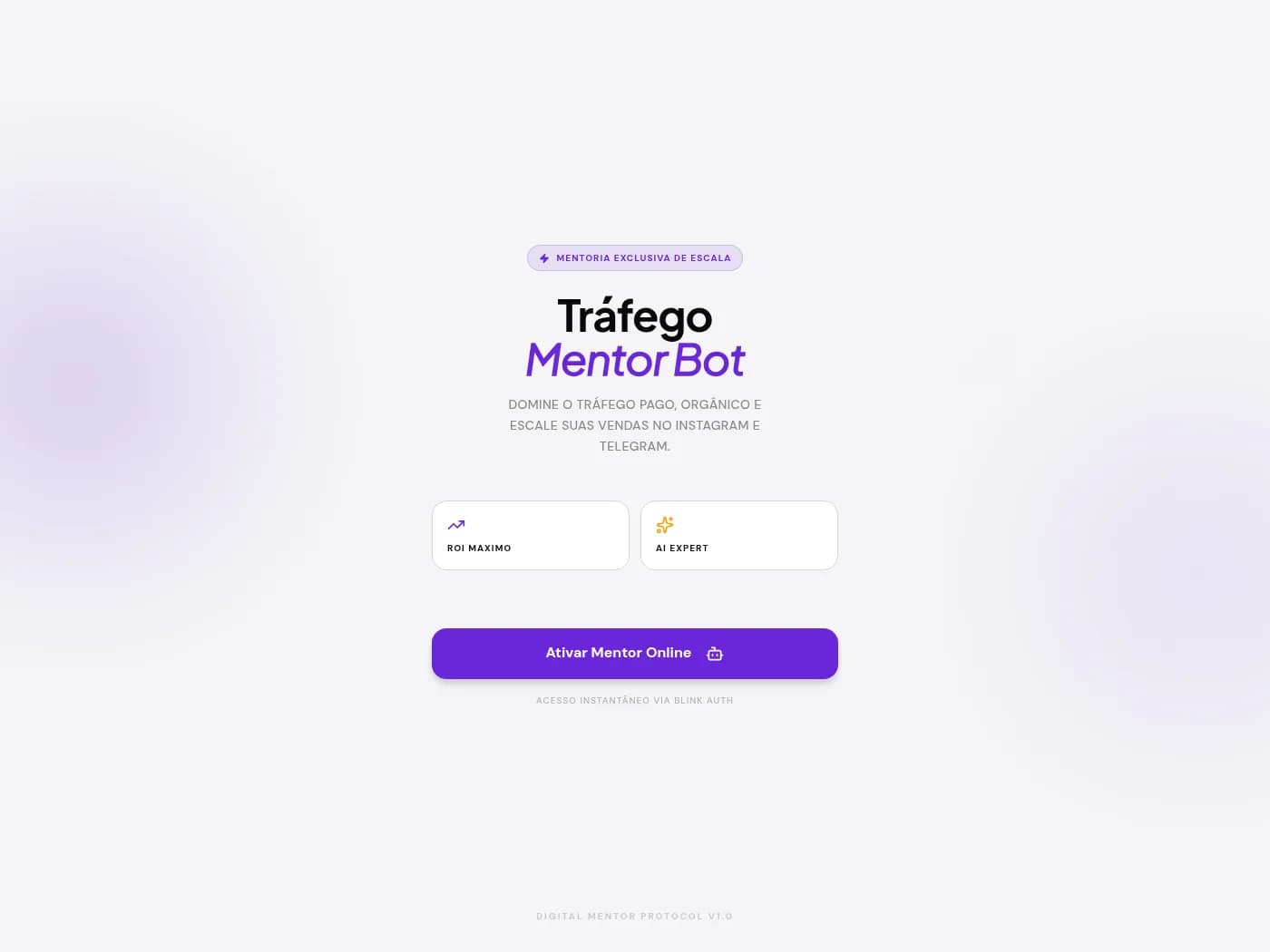 Tráfego Mentor Bot