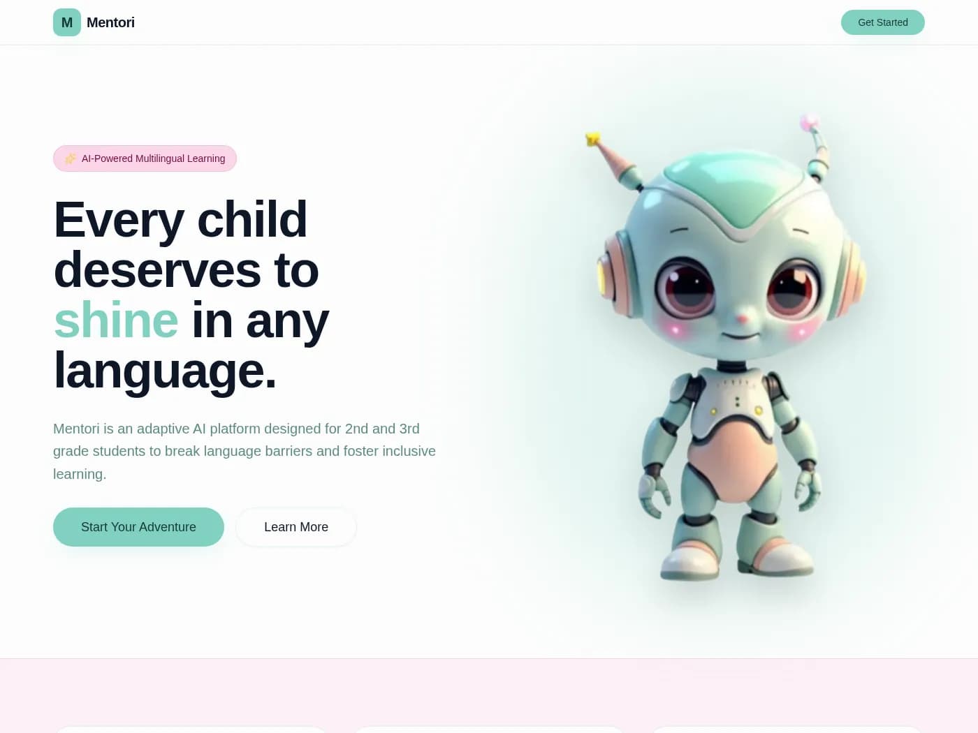 Mentori Multilingual Learning AI