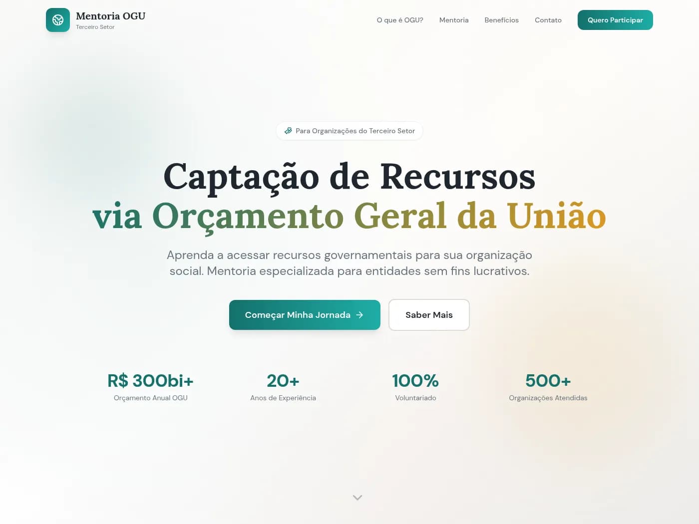 Mentoria Captação OGU
