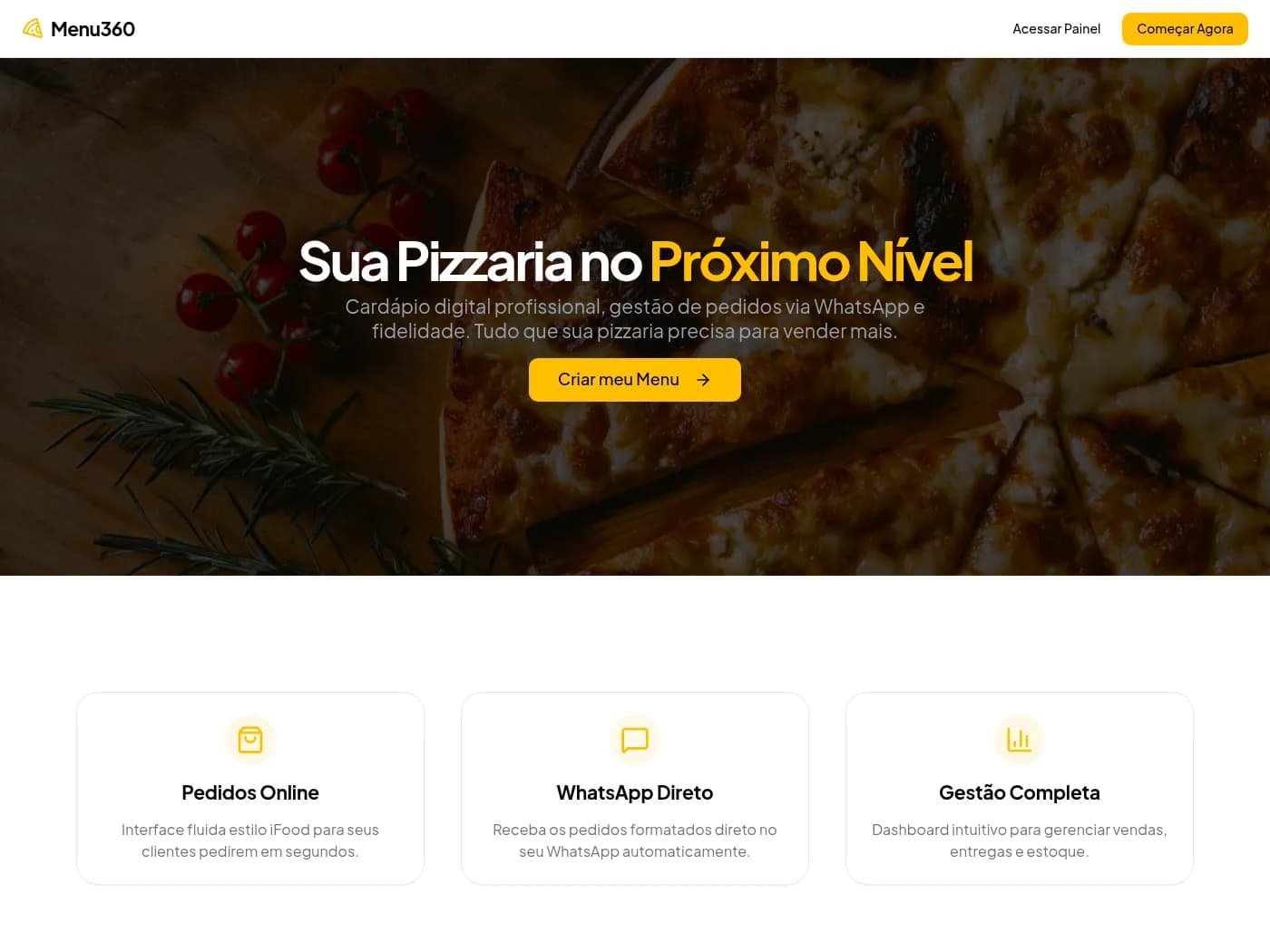 Menu360 SaaS Platform