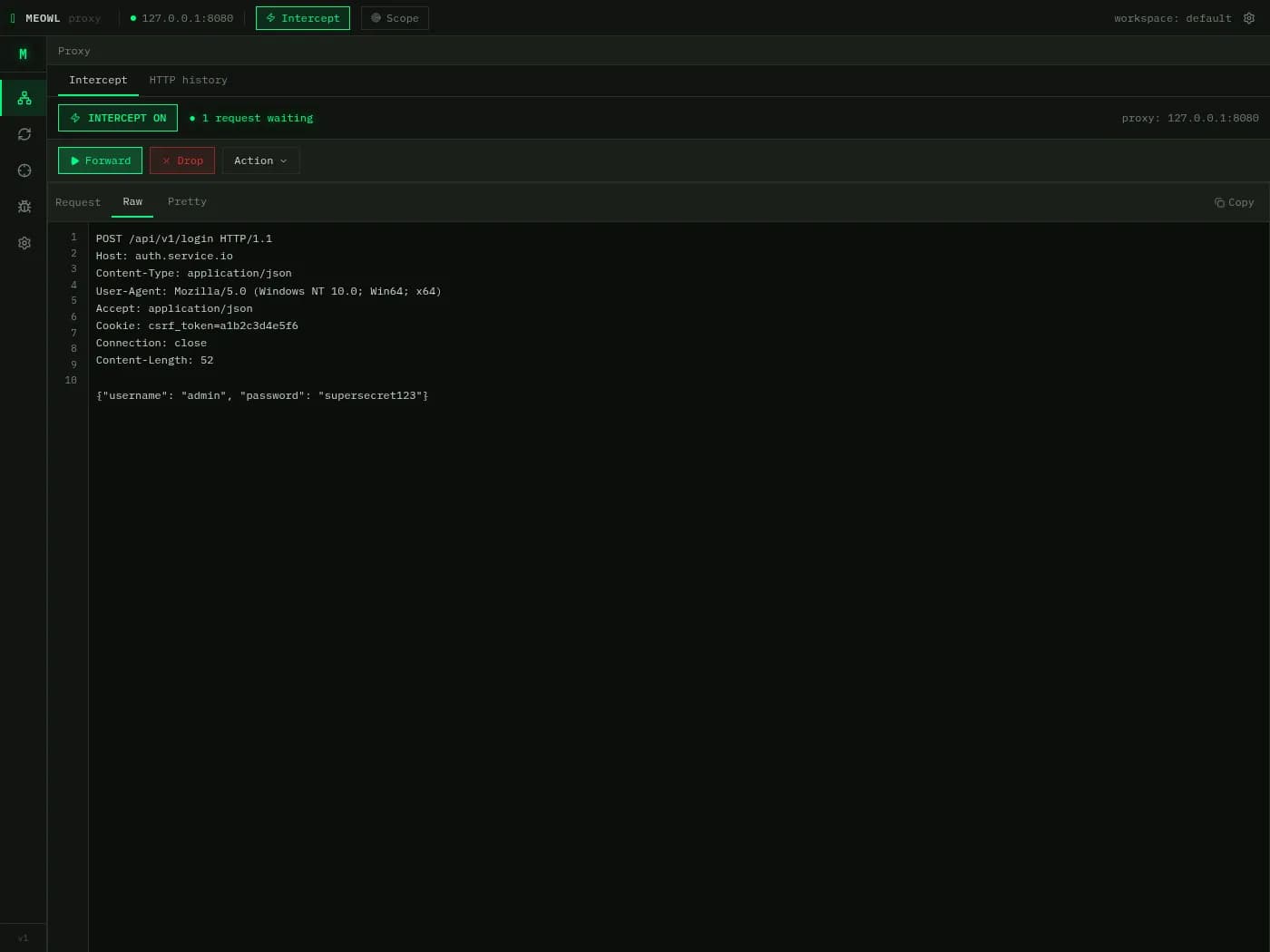 Meowl PenTest Proxy